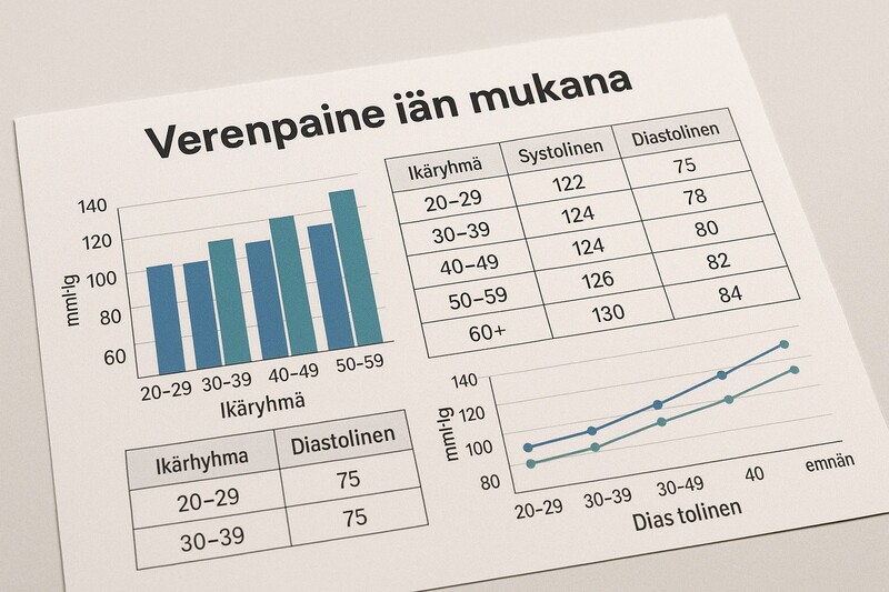 Verenpaine taulukko - Tietoviisas.fi